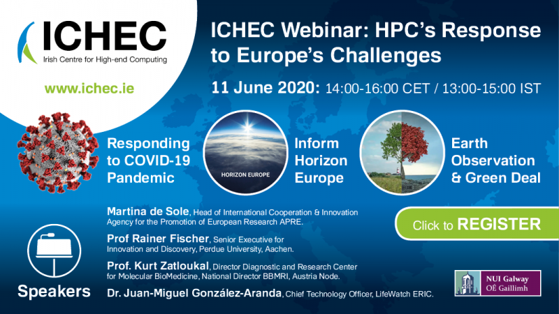 ICHEC EU Webinar : High-Performance Computing’s response to Europe’s ... ICHEC EU Webinar : High-Performance Computing’s response to Europe’s ...